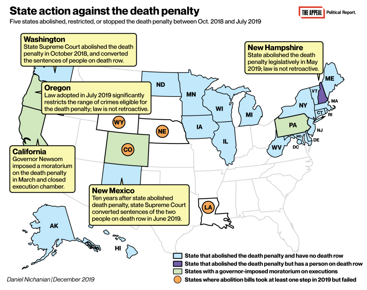 From Marijuana to the Death Penalty, States Led the Way in 2019 - The ...